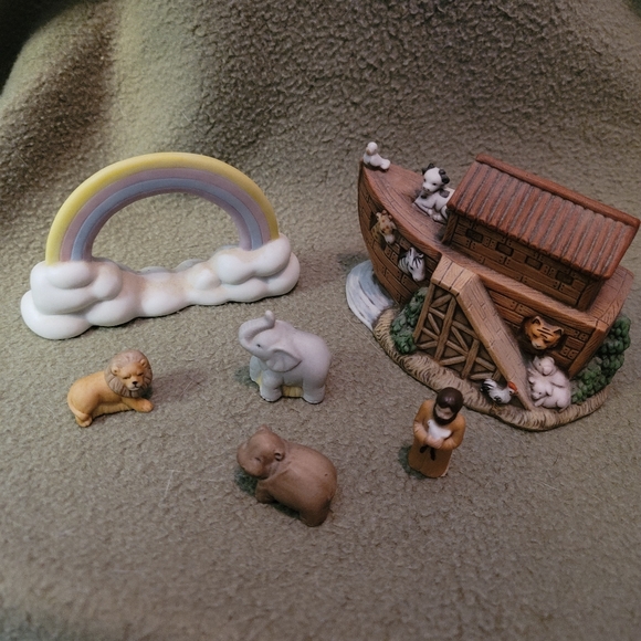 Home Interiors | Accents | Home Interiors Noahs Ark W Rainbow Animals Must See | Poshmark